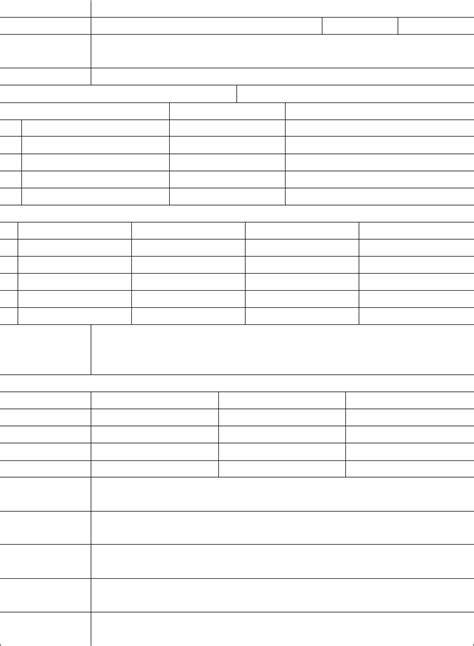 Job Analysis Template In Word And Pdf Formats