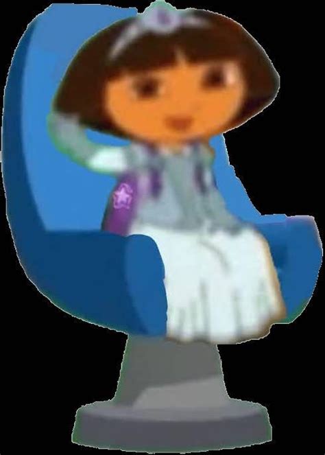 Dora Sitting Down In Her Pop Up Seat By Mimimeriem On Deviantart