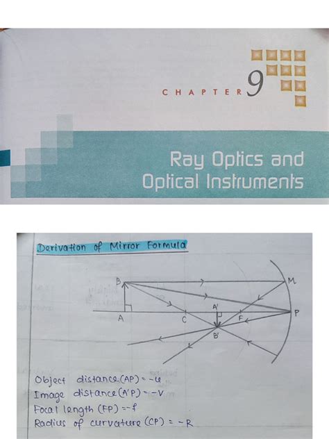 ray optics and optical instruments pdf