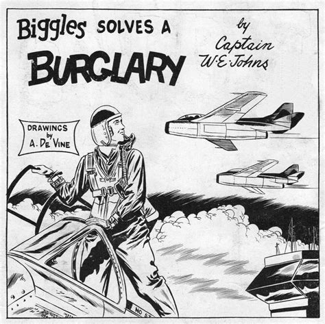 Biggles Solves A Burglary Action Comics Biggles Wiki Fandom
