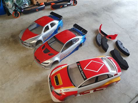 5th Scale Mecatech Fw01 Short Chassis With Long Chassis And Shell