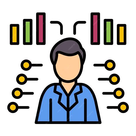 Premium Vector Human Analysis Flat Illustration