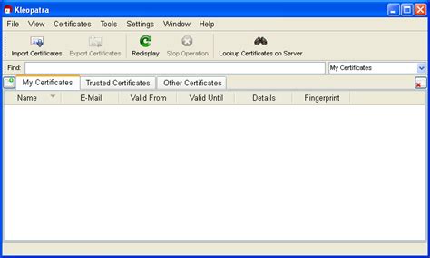 Gpg4win Compendium 7 Creating A Certificate