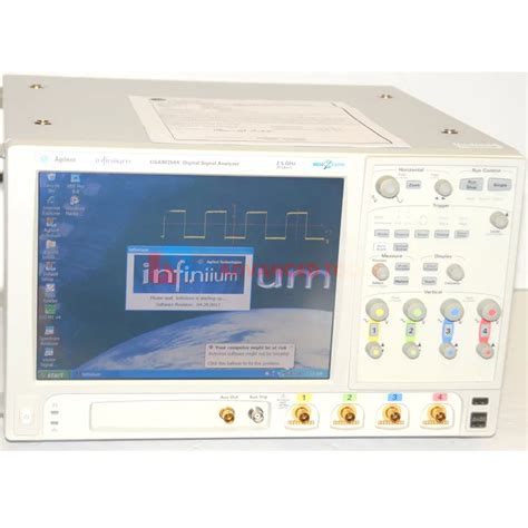 Keysight Agilent Dsa90254a 4 Ch 25 Ghz Digital Signal Analyzer