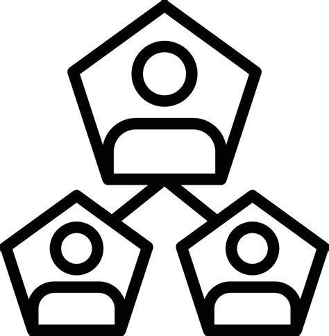 Segmentation Line Icon 14697820 Vector Art At Vecteezy