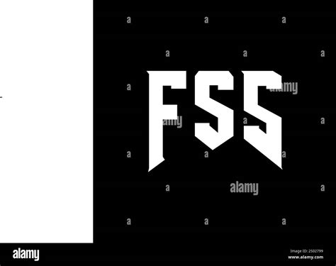 Fss Letter Logo Design For Technology Company Fss Logo Design Black