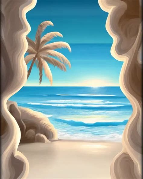 Beach View Free Ai Photo Generator Starryai