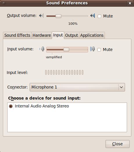 Linux Sound Configuration With Screenshots