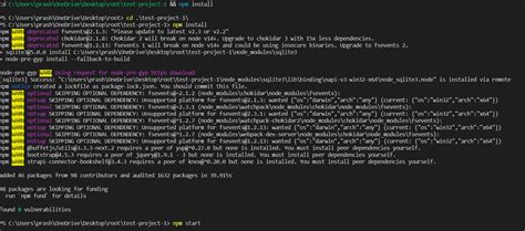 Strapi Not Installing With Yarn Create Strapi App My Project