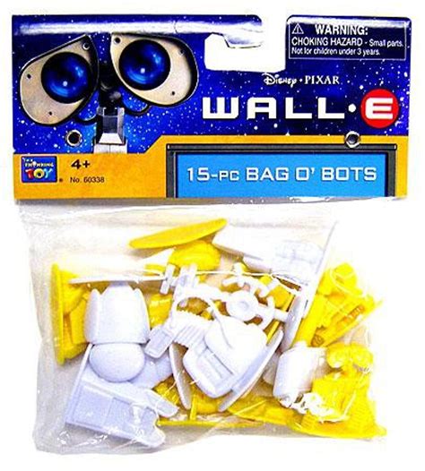 Disney Pixar Wall E Bag O Bots Think Way Toywiz