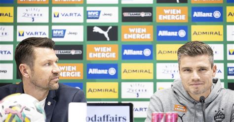 Bei Rapid wartet in der letzten Runde noch ein volles Haus