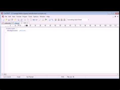 JQuery Tutorial RemoveClass YouTube
