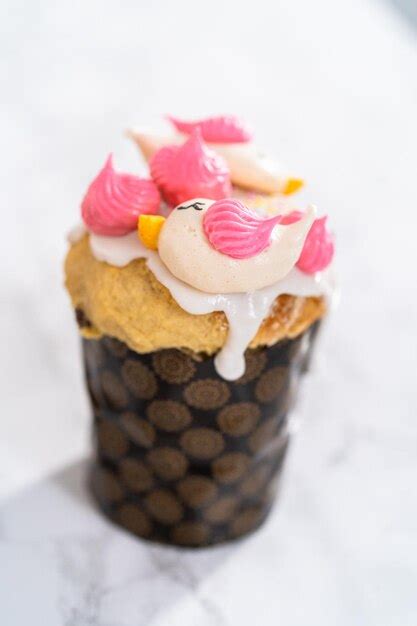Premium Photo Mini Easter Bread Kulich