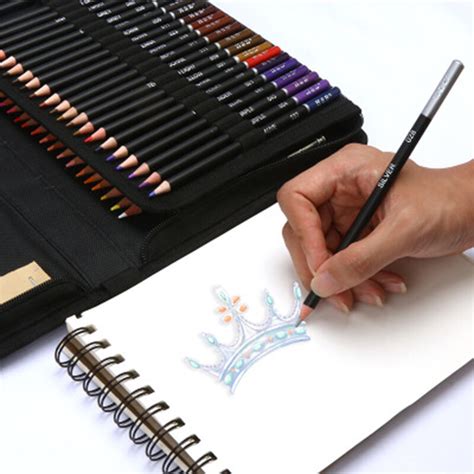 96 قطعة رسم احترافي رسم أقلام رصاص مجموعة مع الفحم الجرافيت النفط الملونة قلم رصاص الرسم طقم كتب