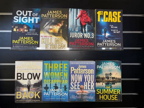 Patterson James Bundle Of 8 Assorted Standalone Titles Min Fair