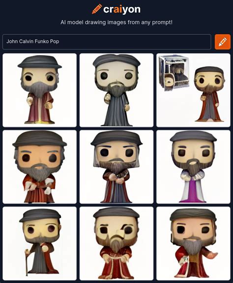 John Calvin Funko Pop Reformed