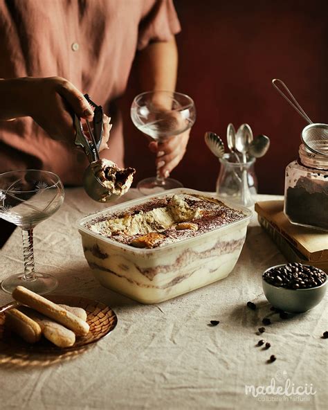 Inghetata Tiramisu Cu Lapte Condensat Madeliciiro