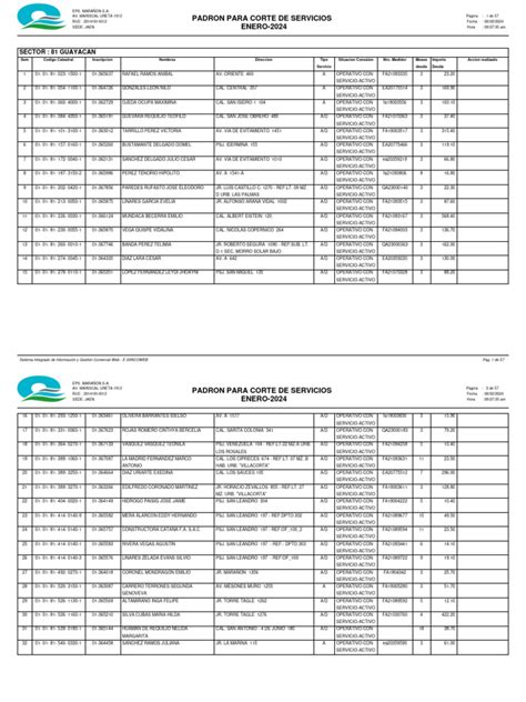 Padron De Corte Padrón Corte Jaen 484 06022024 Pdf