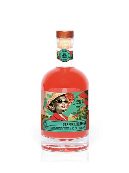 Vodka Sex On The Beach Pêche Cranberry
