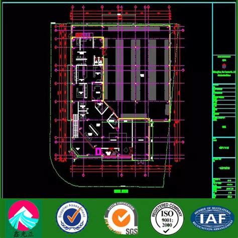Prefabricated Steel Structure Showroom Shop Exhibition Hall Steel