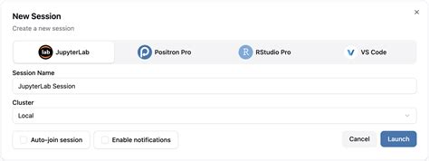 Starting Jupyterlab App Visual Interactive Computing