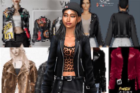 28 Best Sims 4 Leather Jacket Cc To Add Swag To Your Sims Outfit