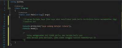 struktur dalam bahasa pemrograman c belajar csharp dotnet