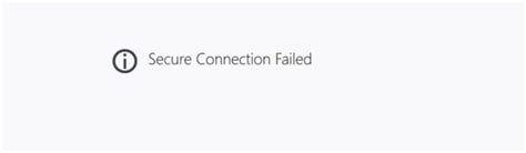Cara Mengatasi Masalah Secure Connection Failed Bacolah Com