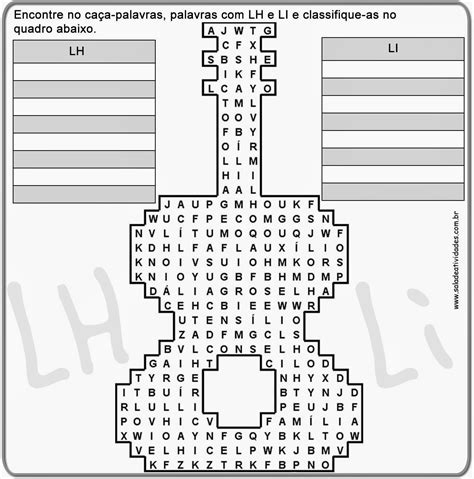 Doce Encanto Estudo Do Li E Lh