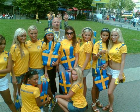 Female Football Fans Thats Why I Love The Swedish Football