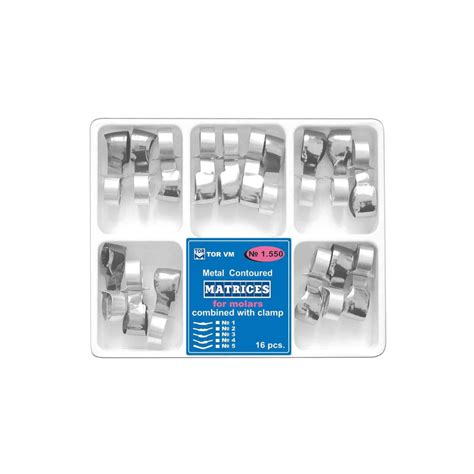 Tor Vm Metal Konturlu Matrix Molar Klempli No1550