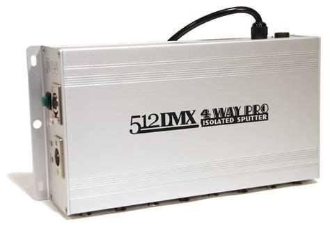Way Universal DMX Splitter And Pin Springtree Media