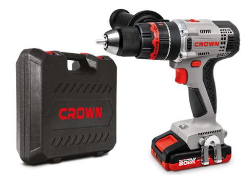 Crown Cordless Impact Drill Screwdriver Buy Online Uae
