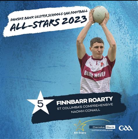Roarty Awarded Ulster Schools Gaa All Star Donegal News