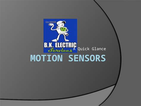 Pptx Motion Sensors Types And Benefits Dokumentips