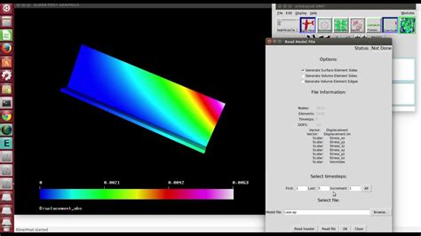 Elmer Fem Salome MECA Static And Buckling Problems YouTube