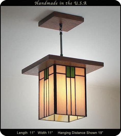 Mission Lantern Prairie Style 657 Craftsman Lighting Light Fixtures