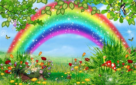 Spring Rainbow Wallpapers Wallpaper Cave