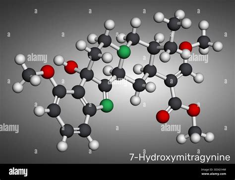 7 Hydroxymitragynine Indole Alkaloid From Kratom Chemical Structure