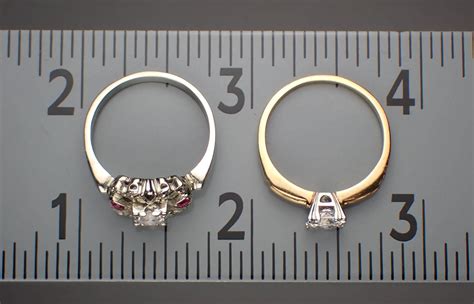 Lot Two Gemstone And 14k Gold Rings