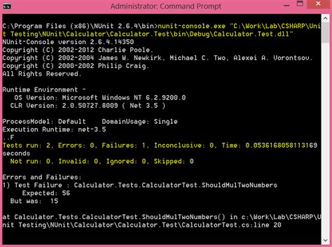 getting started with unit testing using nunit