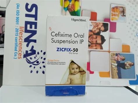 Cefixime 50 Mg With Water At Rs 155box Zifi 200mg Cefixime Tablet In