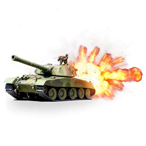 Military Tank Shell Explosion Png Vxw Png Image