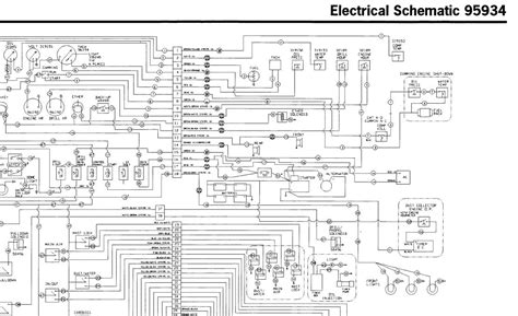 Caterpillar Blast Hole Drill Skss Electrical Schematic Bi010299