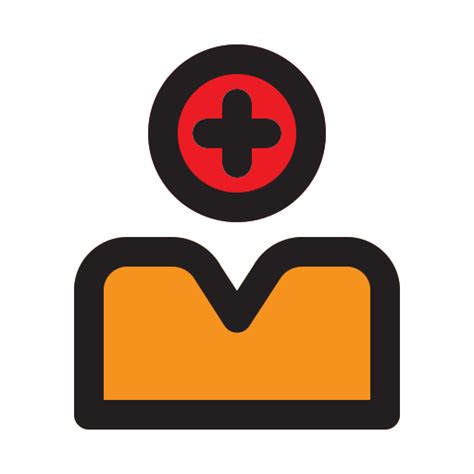Add User Generic Outline Color Icon