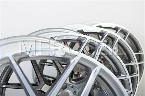 E Class E 63 Amg Rim Set Forged Gray 213 Genuine Mercedes Amg