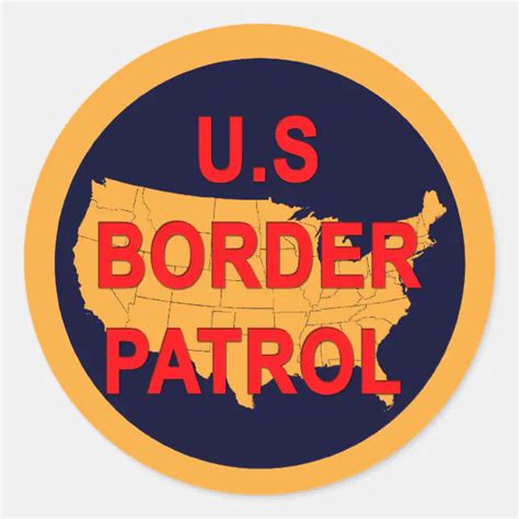 Us Border Patrol Sticker Zazzle