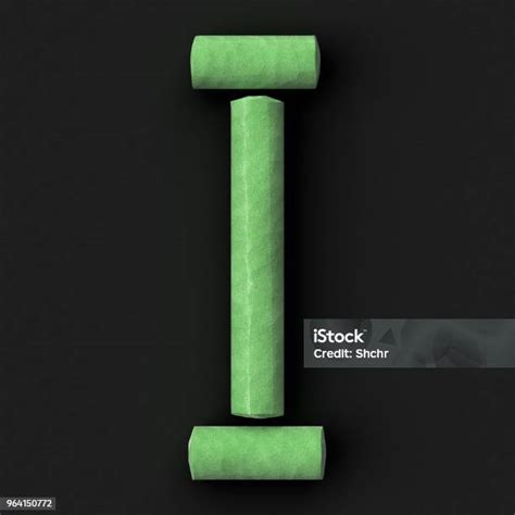 녹색 보도 또는 흑 초 조립된 대문자 거친 칠판 3d에 나 글꼴 이미지 렌더링 0명에 대한 스톡 사진 및 기타 이미지 0명 3차원 형태 공예 Istock