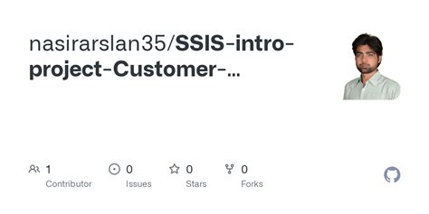 Github Nasirarslan35ssis Intro Project Customer Ubisql