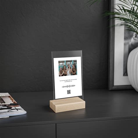 Acrylic Memory Display Memory In Sound